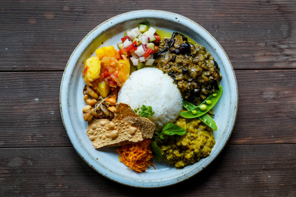 夏野菜のrice & curry 2023 | 蔵庭 | KURANIWA（島根県江津市）